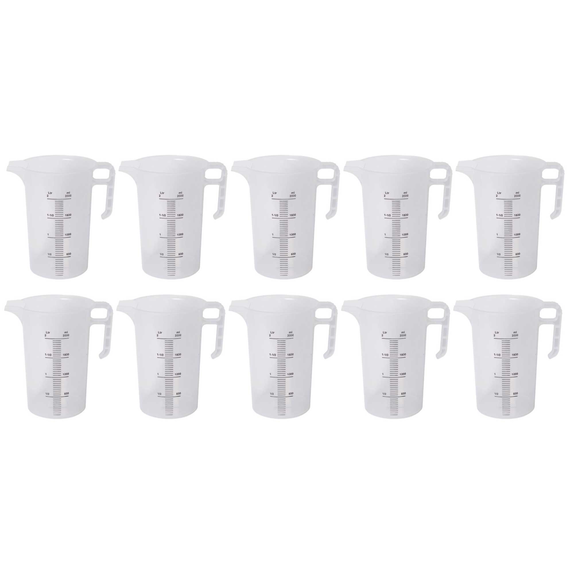 10x 2L Professional Measuring Jug 'Pro-Jug' - Ozdingo Marketplace