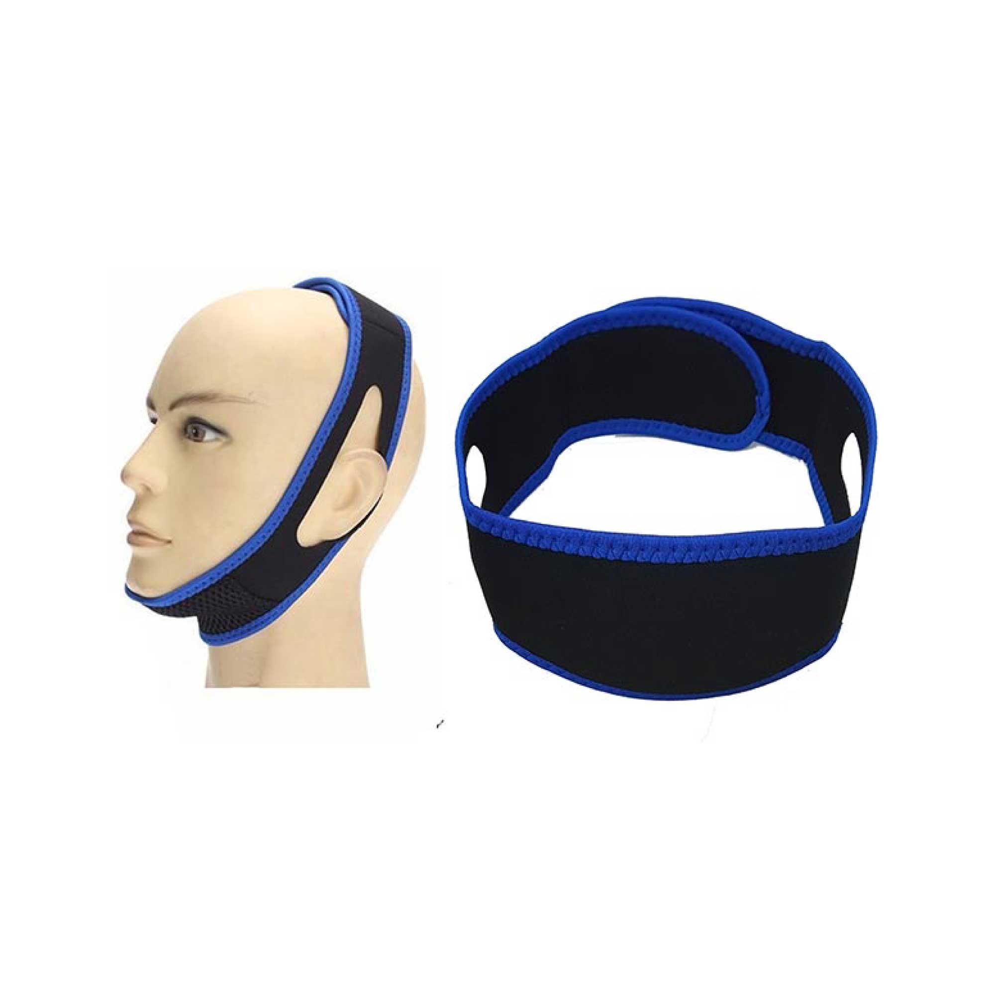 Adjustable Anti Snoring Chin Strap - Effective Jaw Brace Sleep Aid ...