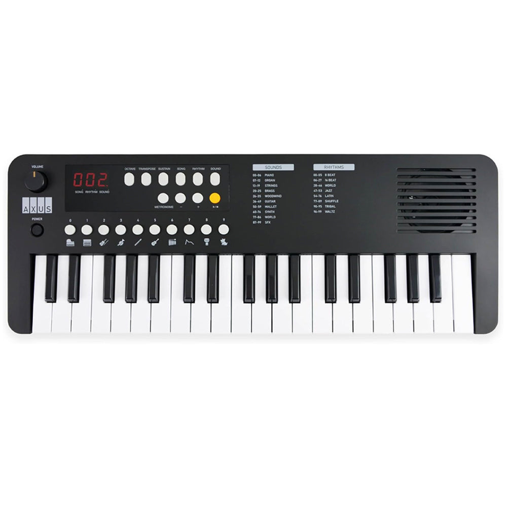 Axus Mini Keyboard 37 Key Keyboard - Black – Ozdingo