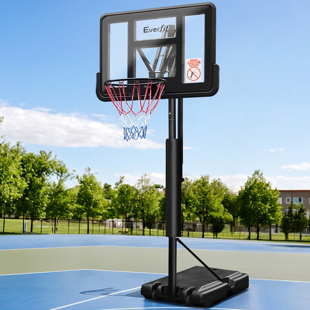 Everfit 3.05M Basketball Hoop Stand System Adjustable Height Portable ...
