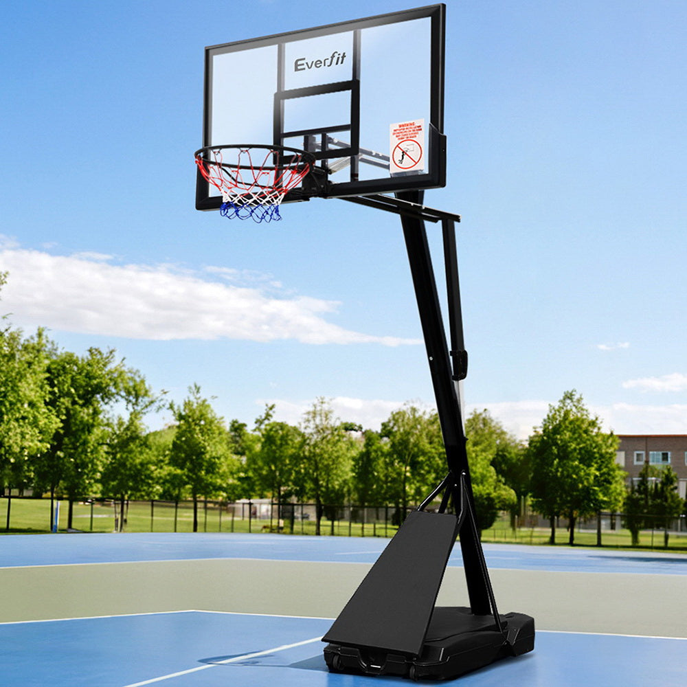 Everfit 3.05M Basketball Hoop Stand System Adjustable Height Portable ...