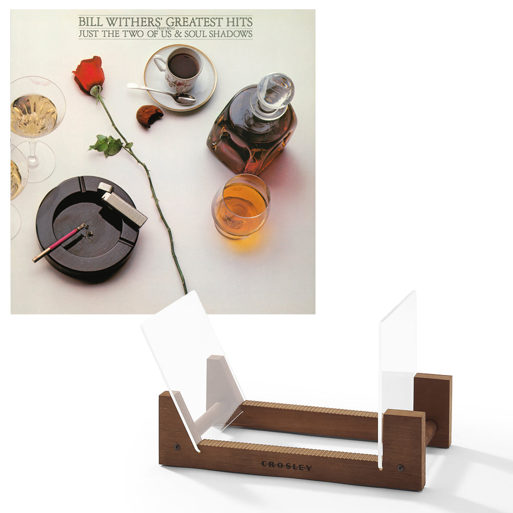 Bill Withers Greatest Hits Vinyl Album & Crosley Record Storage Displa ...