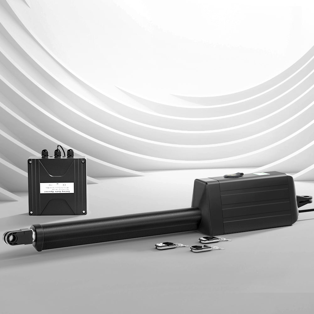 LockMaster Automatic Electric Gate Opener Single Swing Remote Control ...