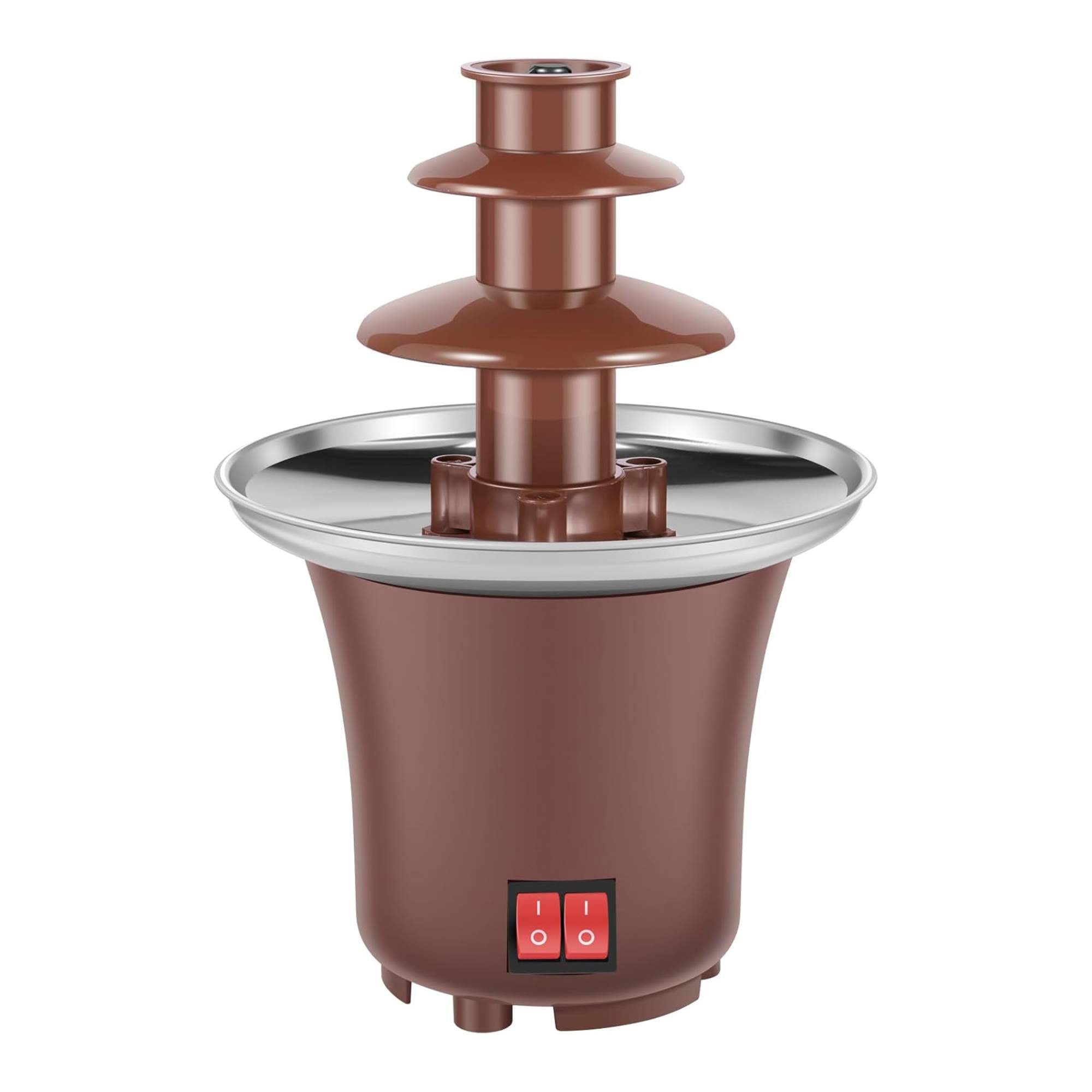3 Tier Mini Chocolate Fountain Fondue 'Kitchee' | Ozdingo