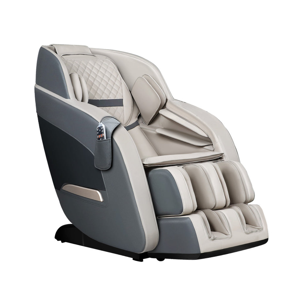 Livemor Massage Chair Electric Recliner Massager Grey Decima – Ozdingo