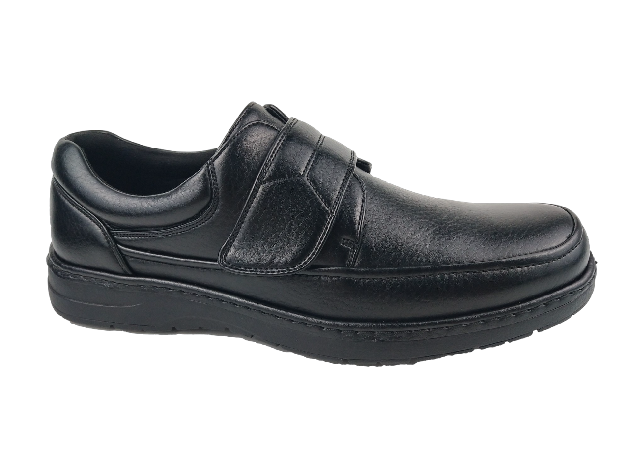 Mens Woodlands Sigmund 2 Black Strap Dress Formal Work Shoes – Ozdingo