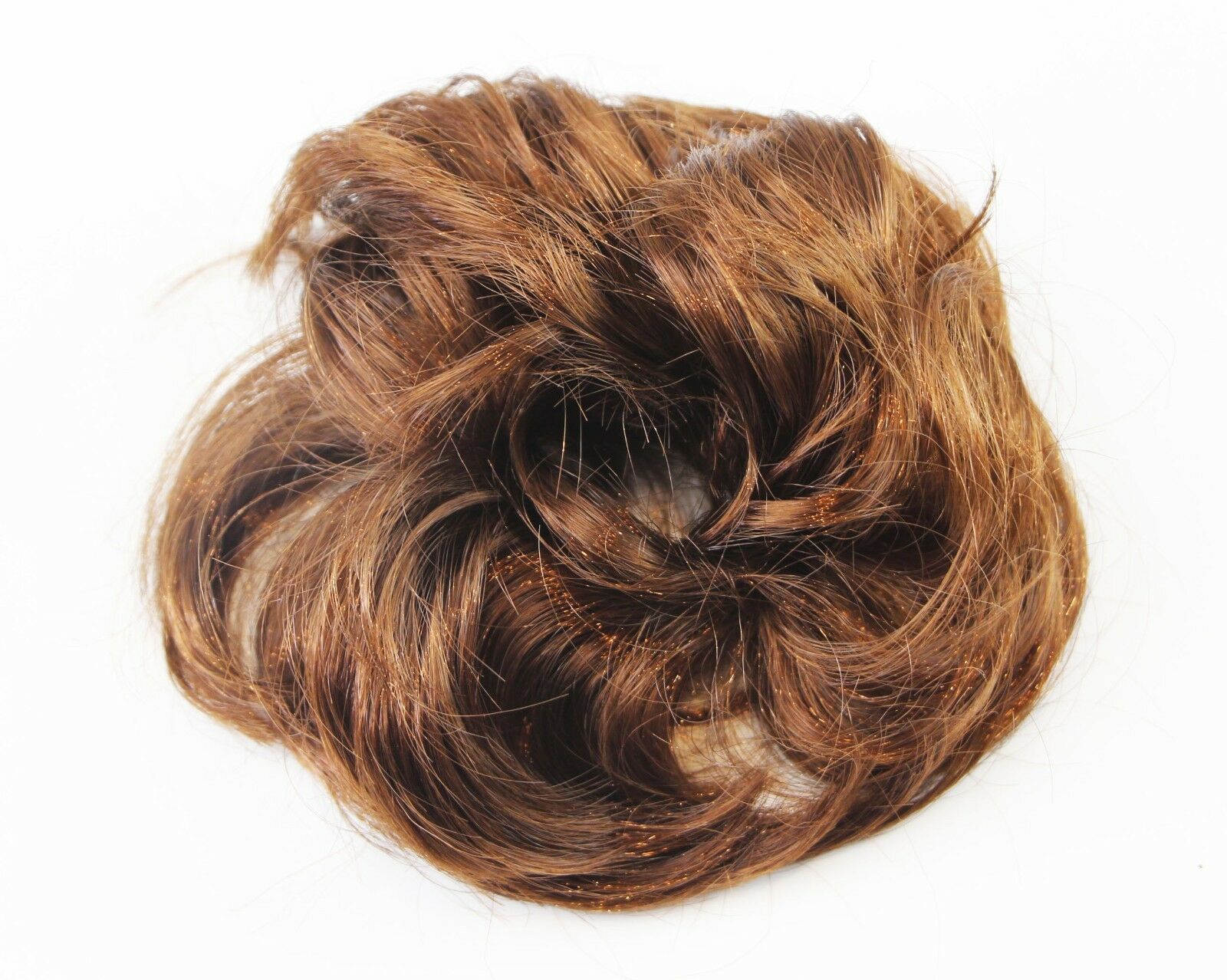 Womens Hair Wig Ponytail Curly Scrunchie Blonde – Ozdingo